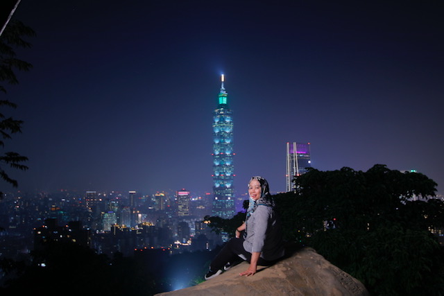 Menikmati Taipei dari Taipei 101 | Penyukajalanjalan